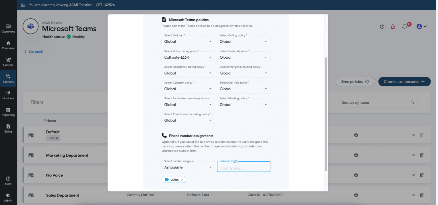 How To Assign Teams Policies To A Group Of Users