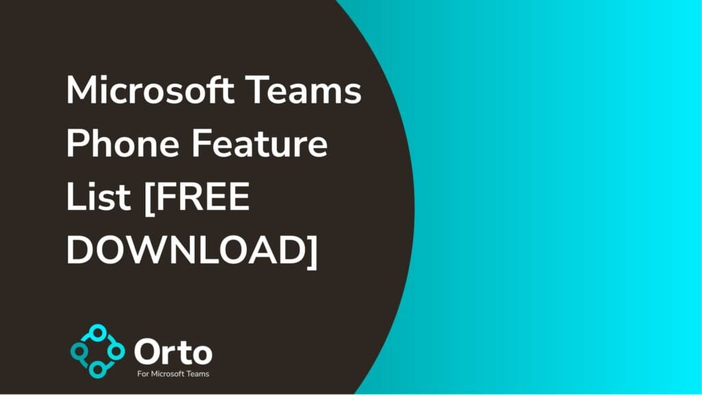 Understanding Microsoft Teams PSTN calling and conferencing - Callroute